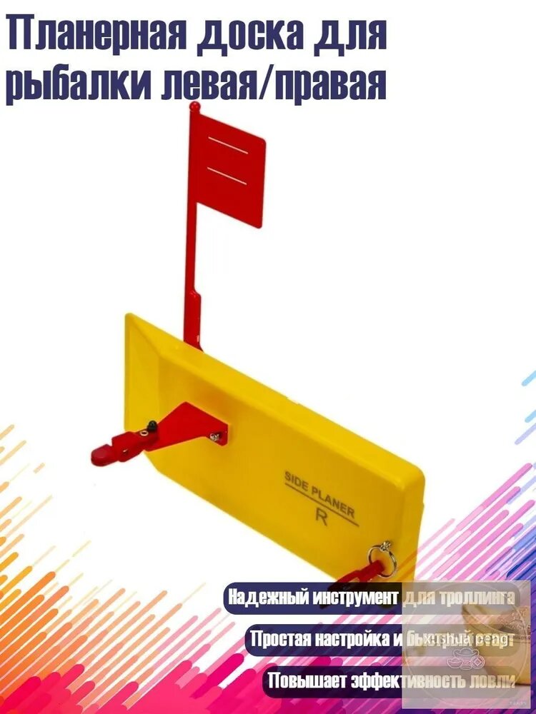 Планерная доска для рыбалки левая/правая, - R Боковой Строгальный станок