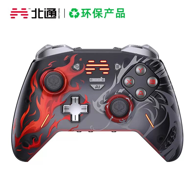 Beitong Zeus 2 беспроводной игровой контроллер с Bluetooth для ПК и Nintendo Switch — черный с подарочной коробкой и