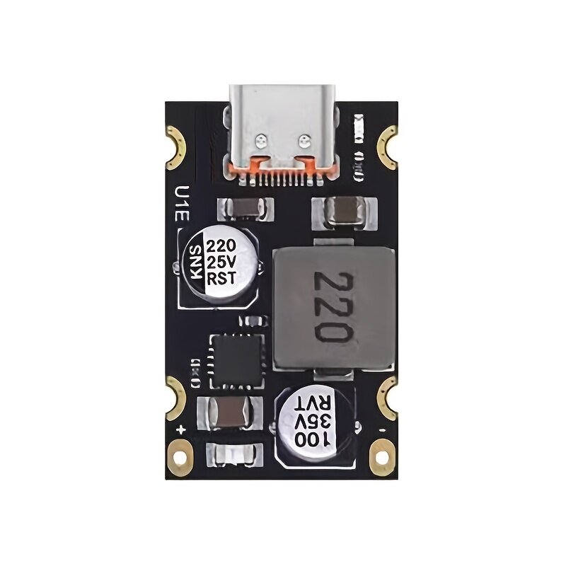 Модуль быстрой зарядки PD65W с интерфейсом Type-C, поддержка PD3.1, PPS, QC3.0, SCP, стандартная версия, 1 шт.