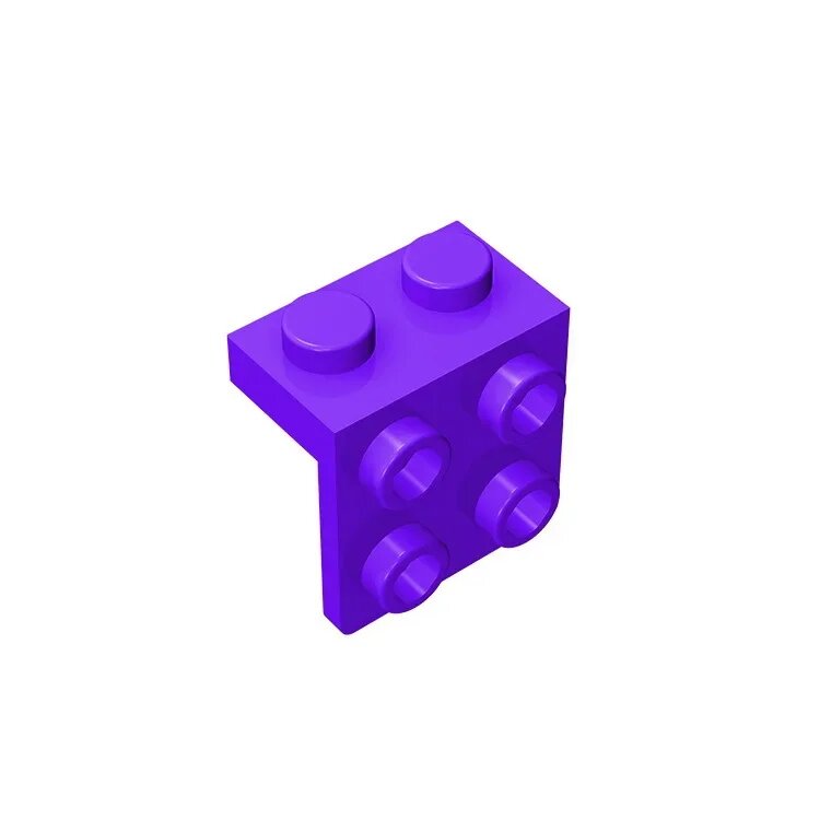 Gobricks угловая пластина 1x2/2x2