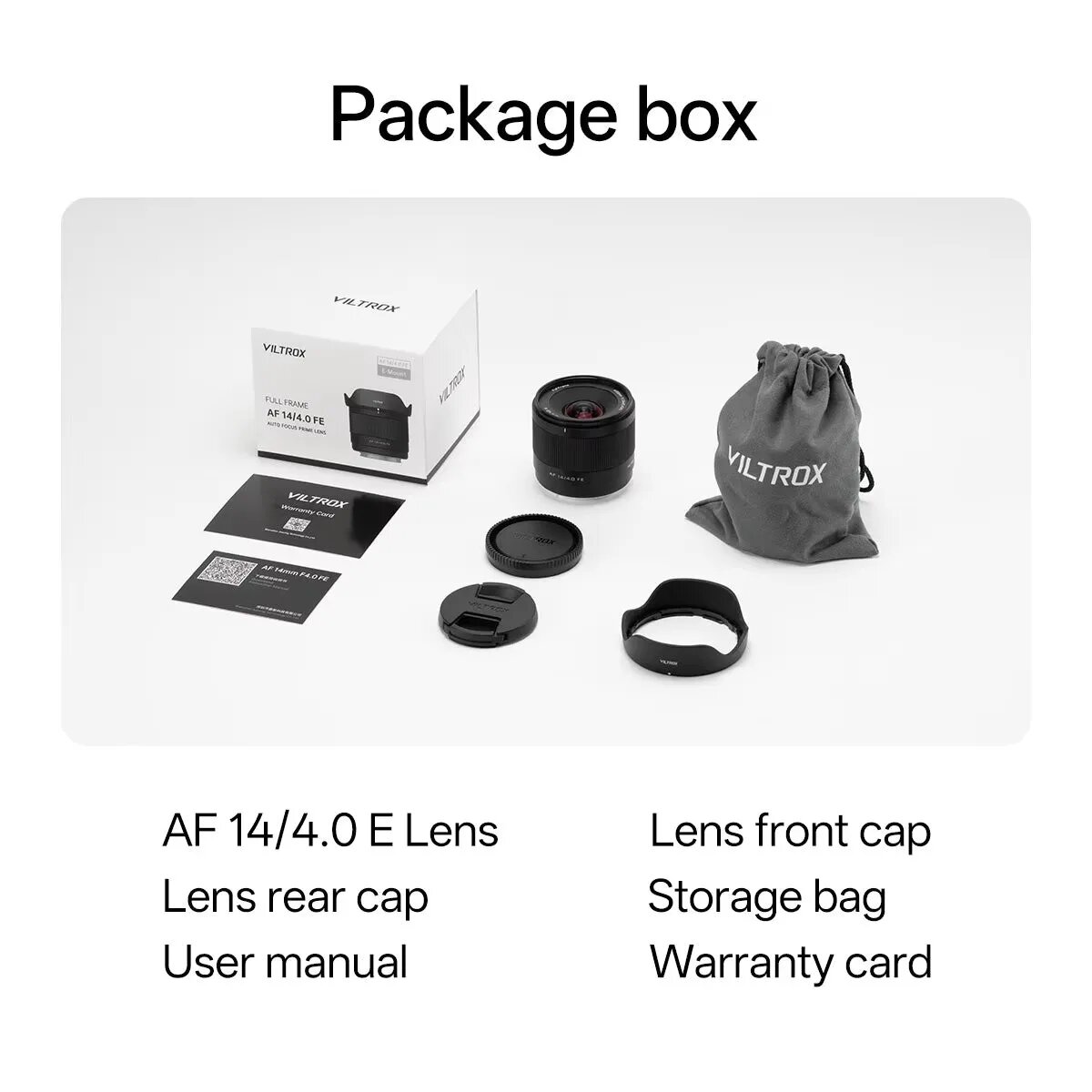 VILTROX 14mm F4.0 Air Объектив для Sony FE и Nikon Z Никон З