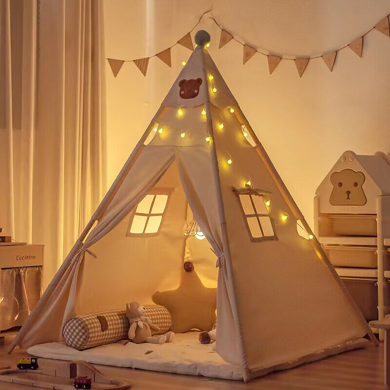 Детский игровой шатер Little Dove с улучшенной хлопковой подушкой и 2 обнимашками, подарок на день рождения