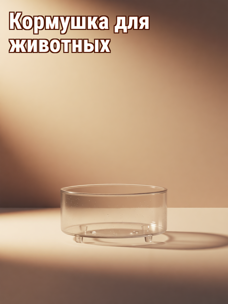 Акриловая прозрачная кормушка для рептилий для террариума, 10 штук