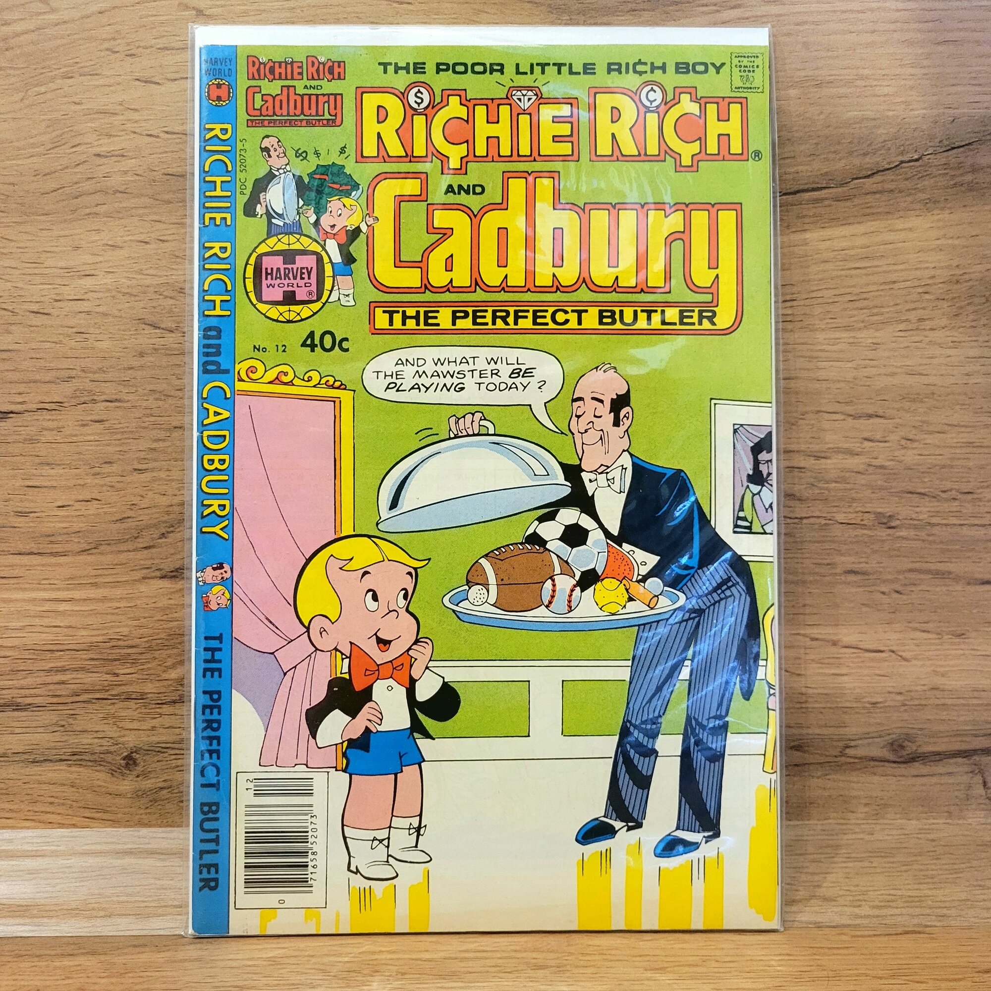 Раритетный Комикс Richie Rich #12. 1975 Год. Комикс (сингл) на английском языке