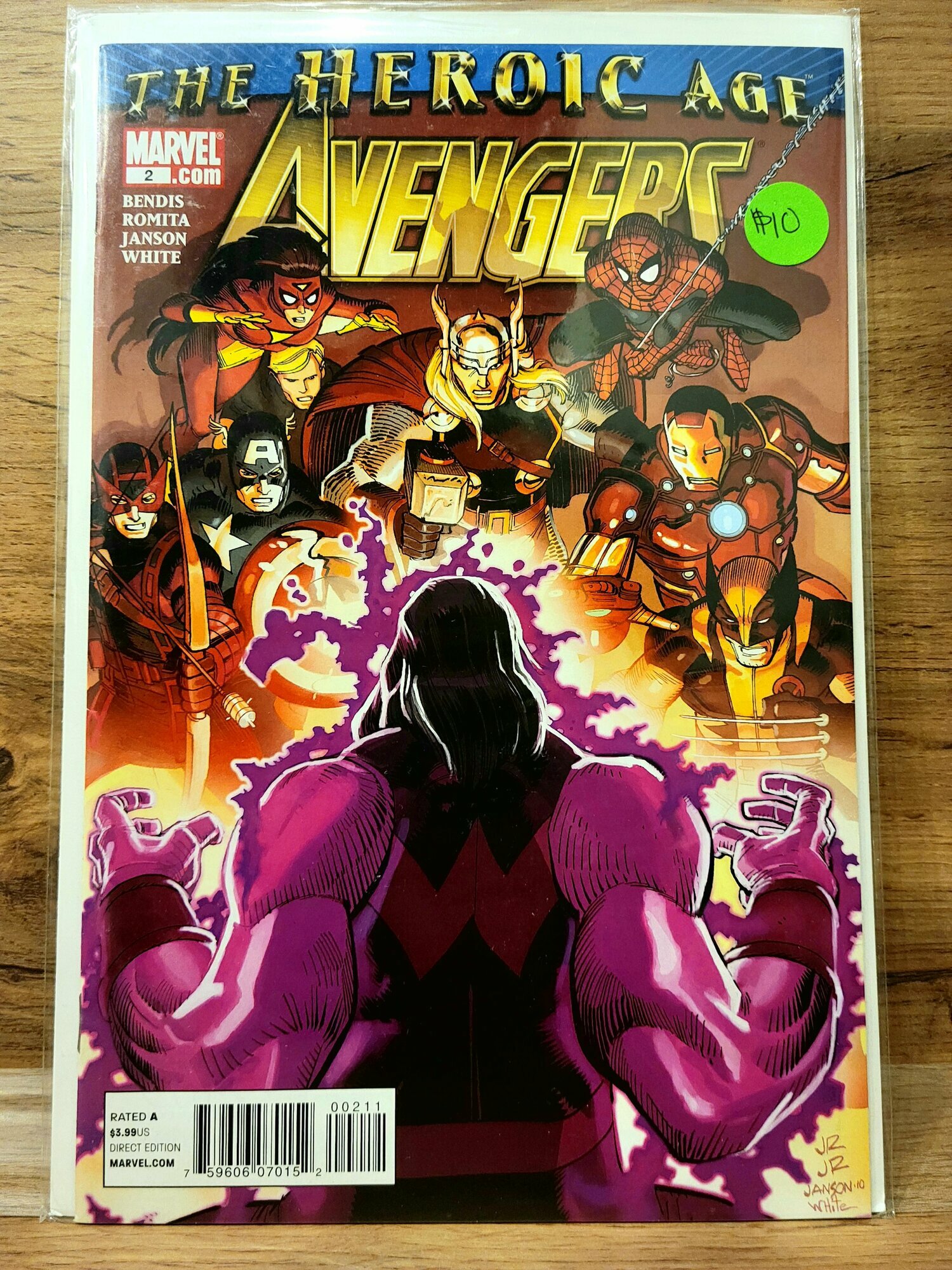 Avengers #2. Оригинальный Комикс.
