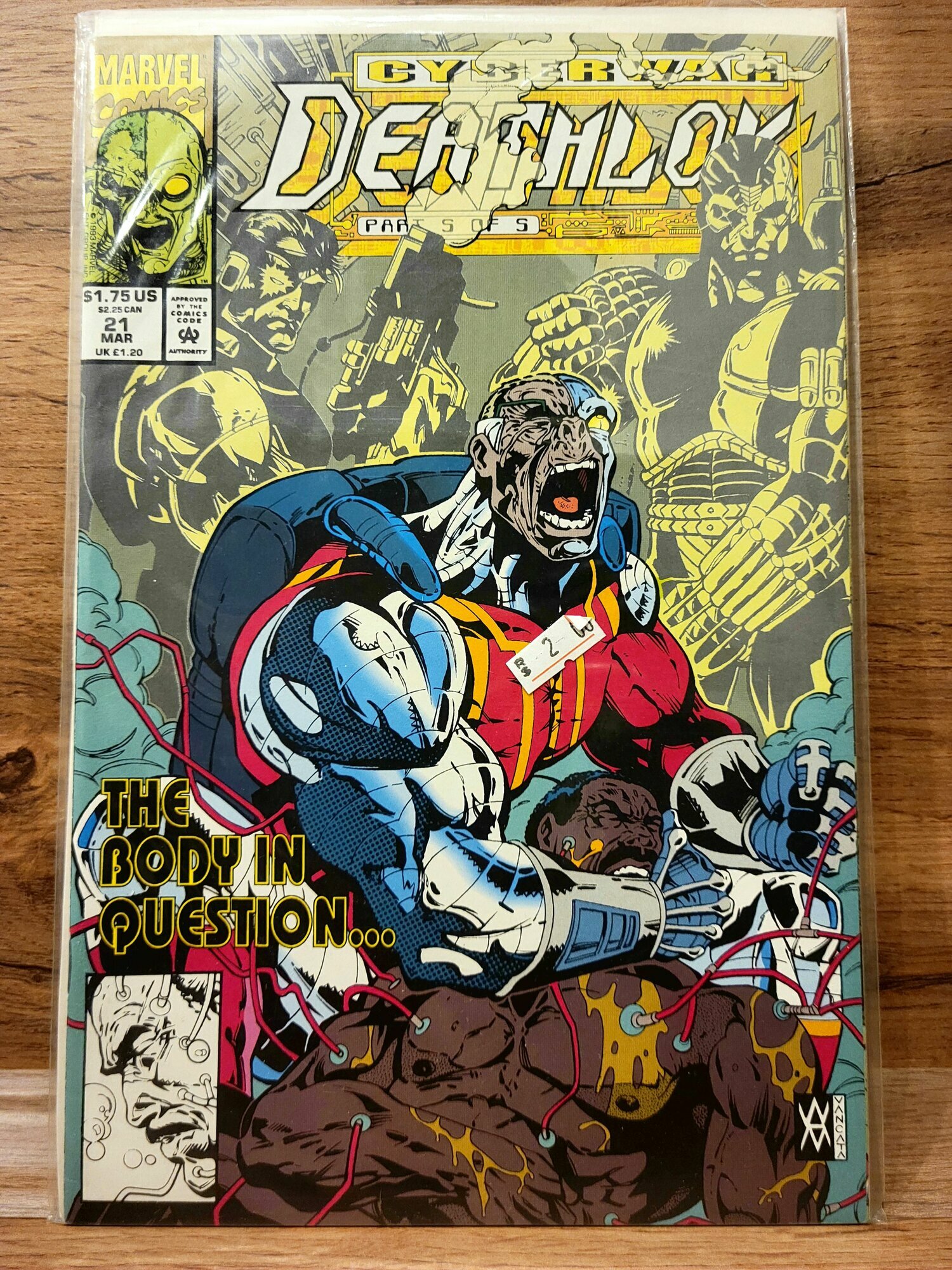 Ретро Комикс Deathlock #21. 1993 Год. Оригинал!