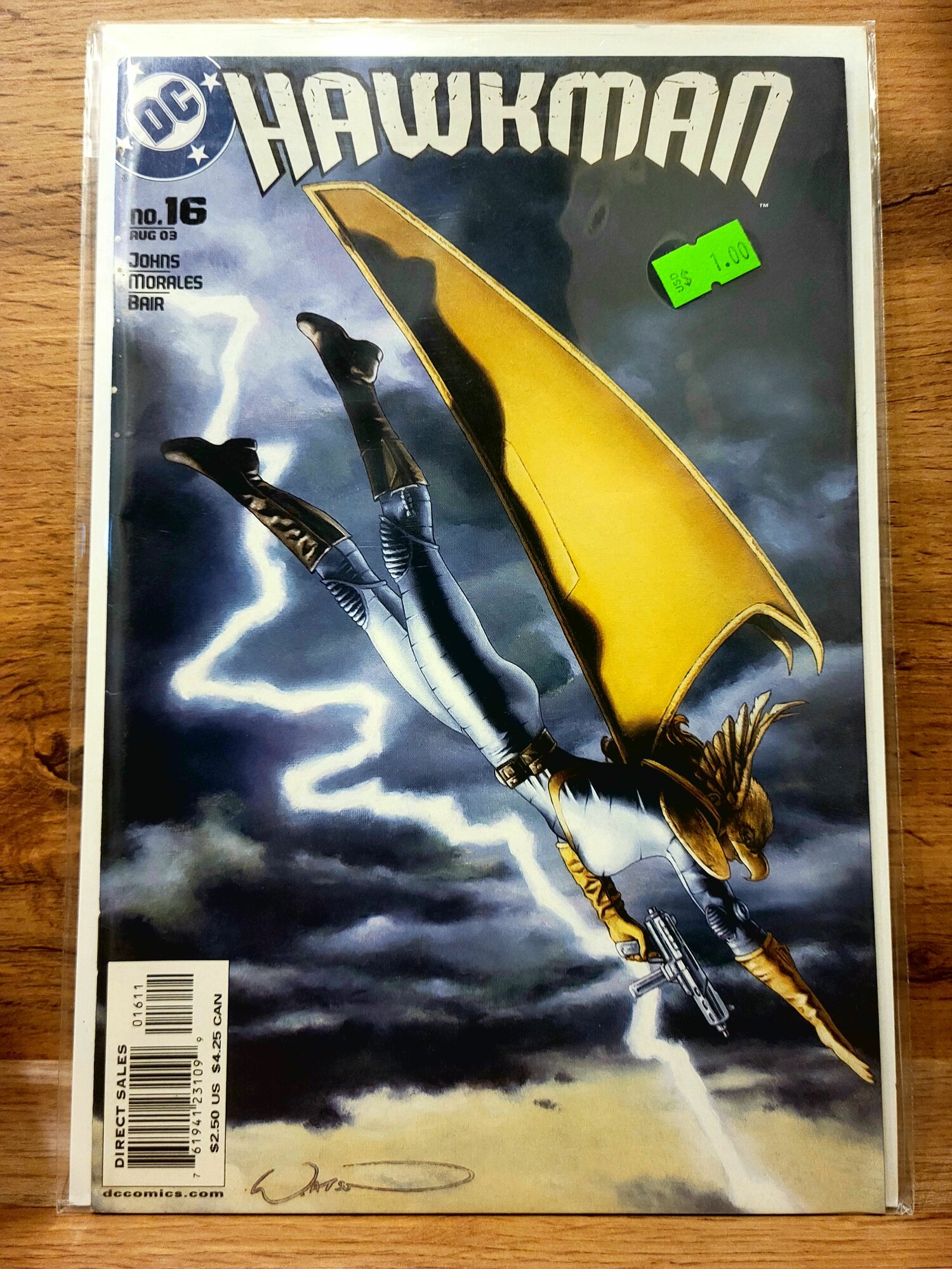 Комикс Hawkman #16. Оригинал!