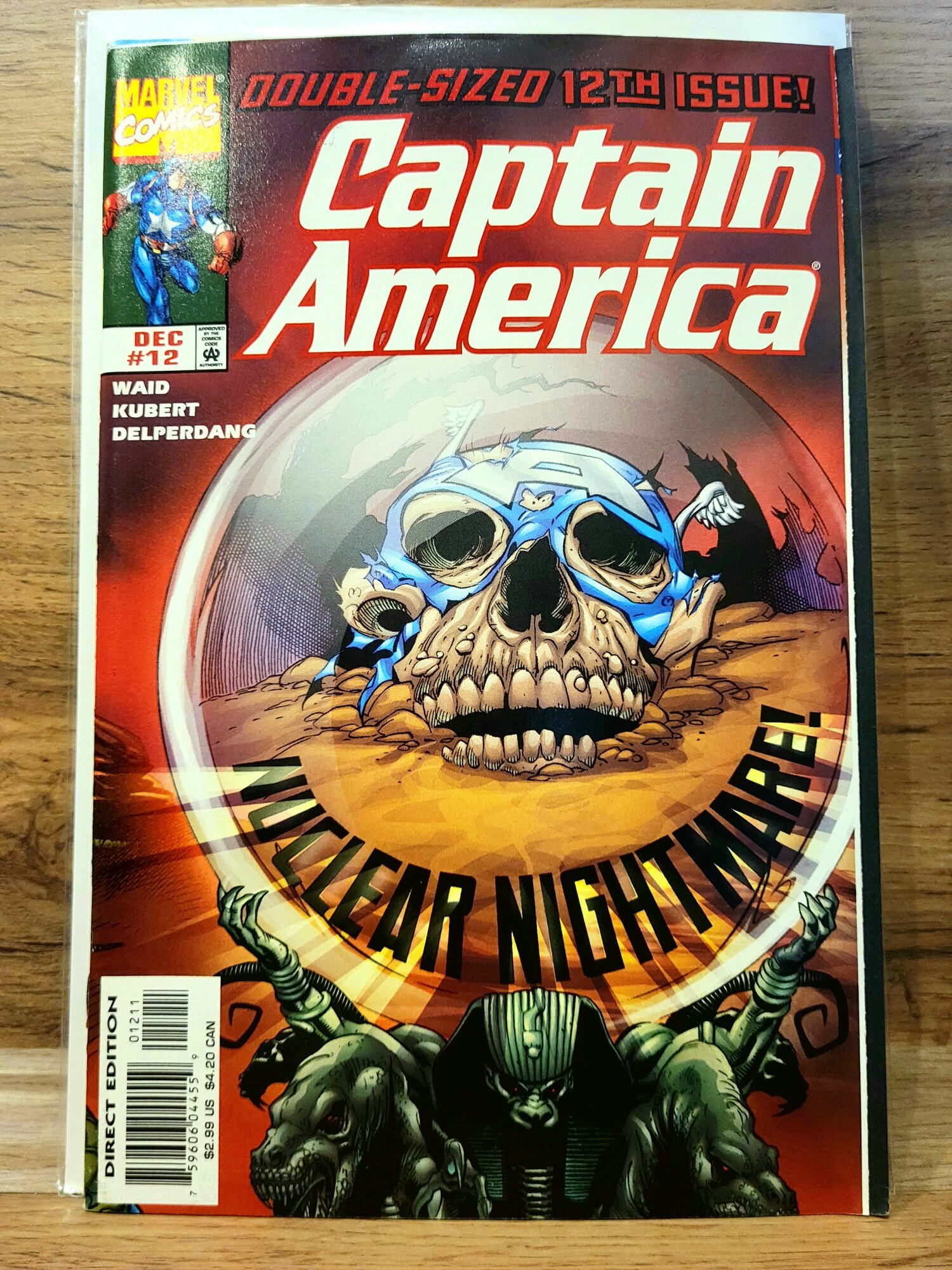 Ретро Комикс Captain America #12. 1998 Год. Оригинал!