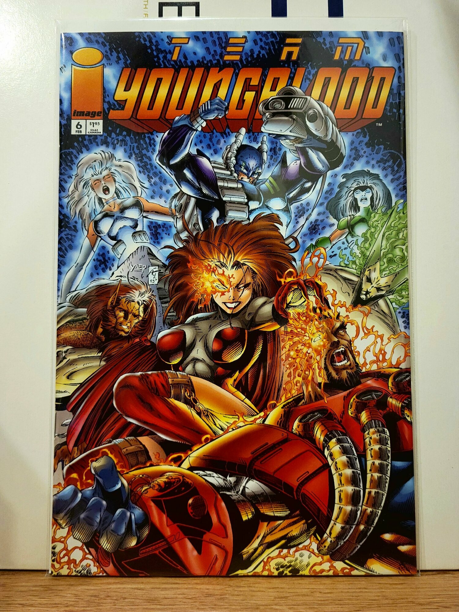 Ретро Комикс Youngblood #6. 1993 Год. Оригинал!