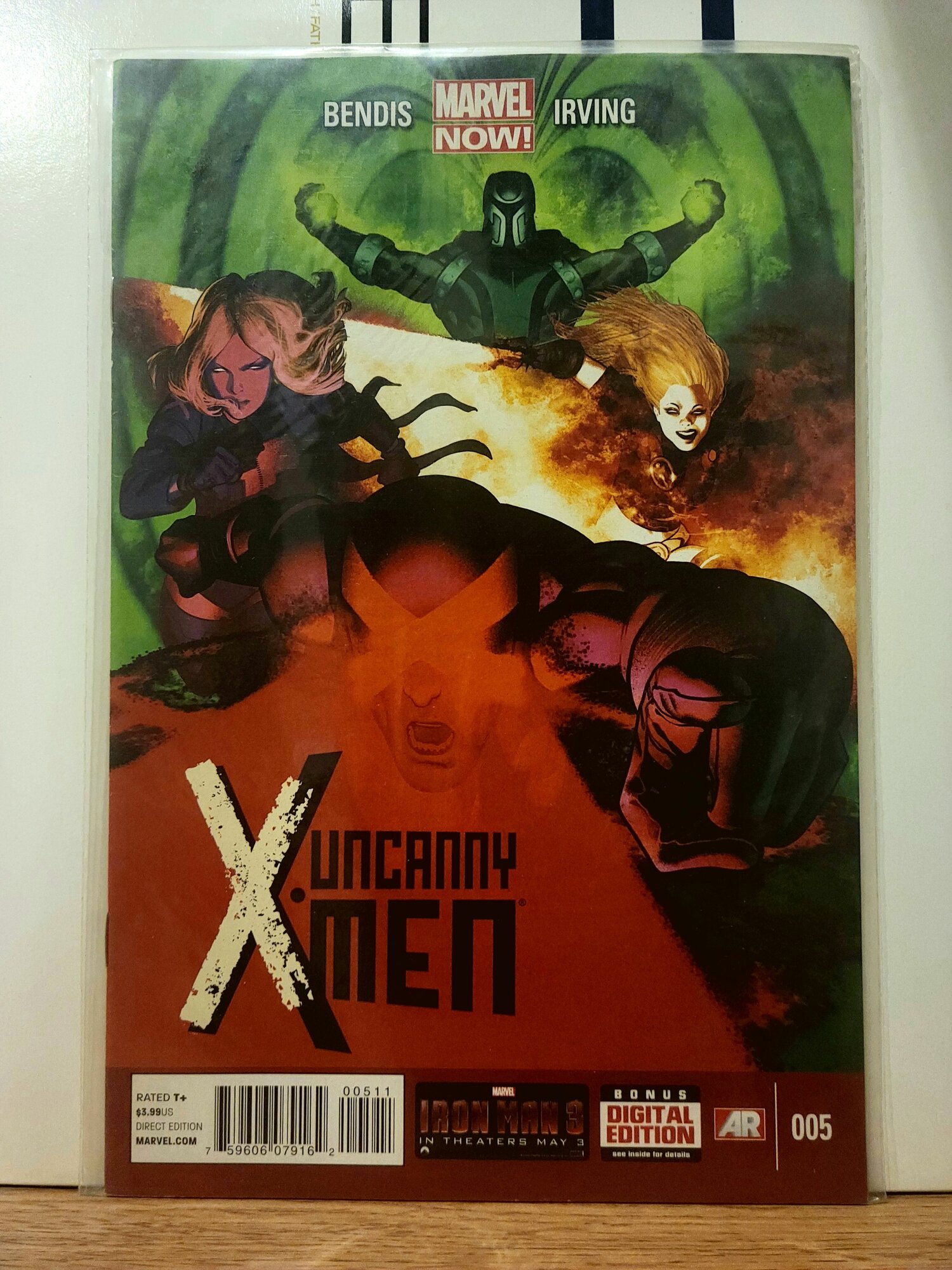 Ретро Комикс Uncanny X Men #5. Bendis. Marvel. Оригинал!