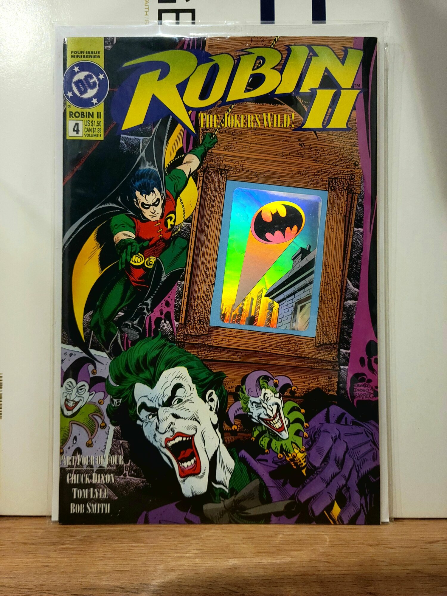 Ретро Комикс Robin #4. 1993 Год. Bob Smith. Detective Comics.