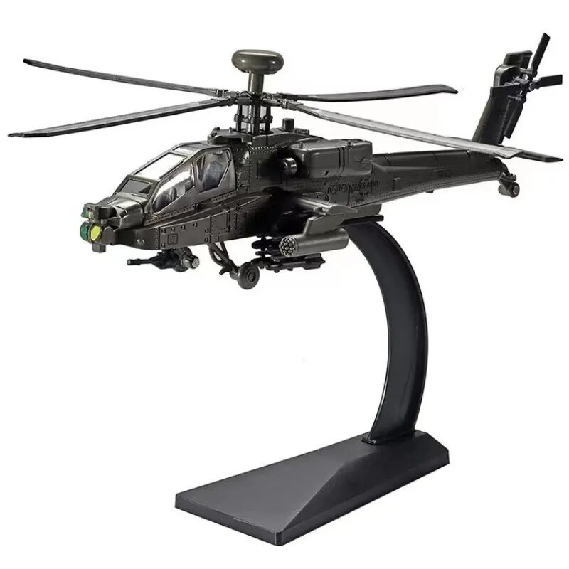 Модель вертолета ZOCO Apache Black Hawk 1:32 металлическая Apache helicopter
