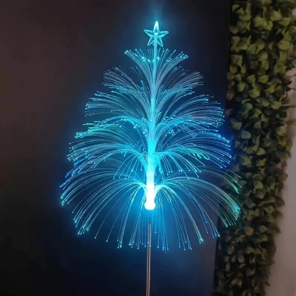 Световое дерево из оптоволокна, 5 layer with star, 2pc