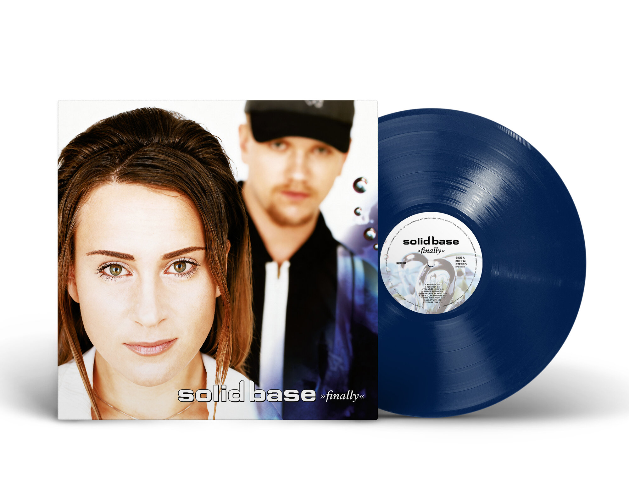 Виниловая пластинка: Solid Base – «Finally» (1996/2026) [Limited Blue Vinyl]