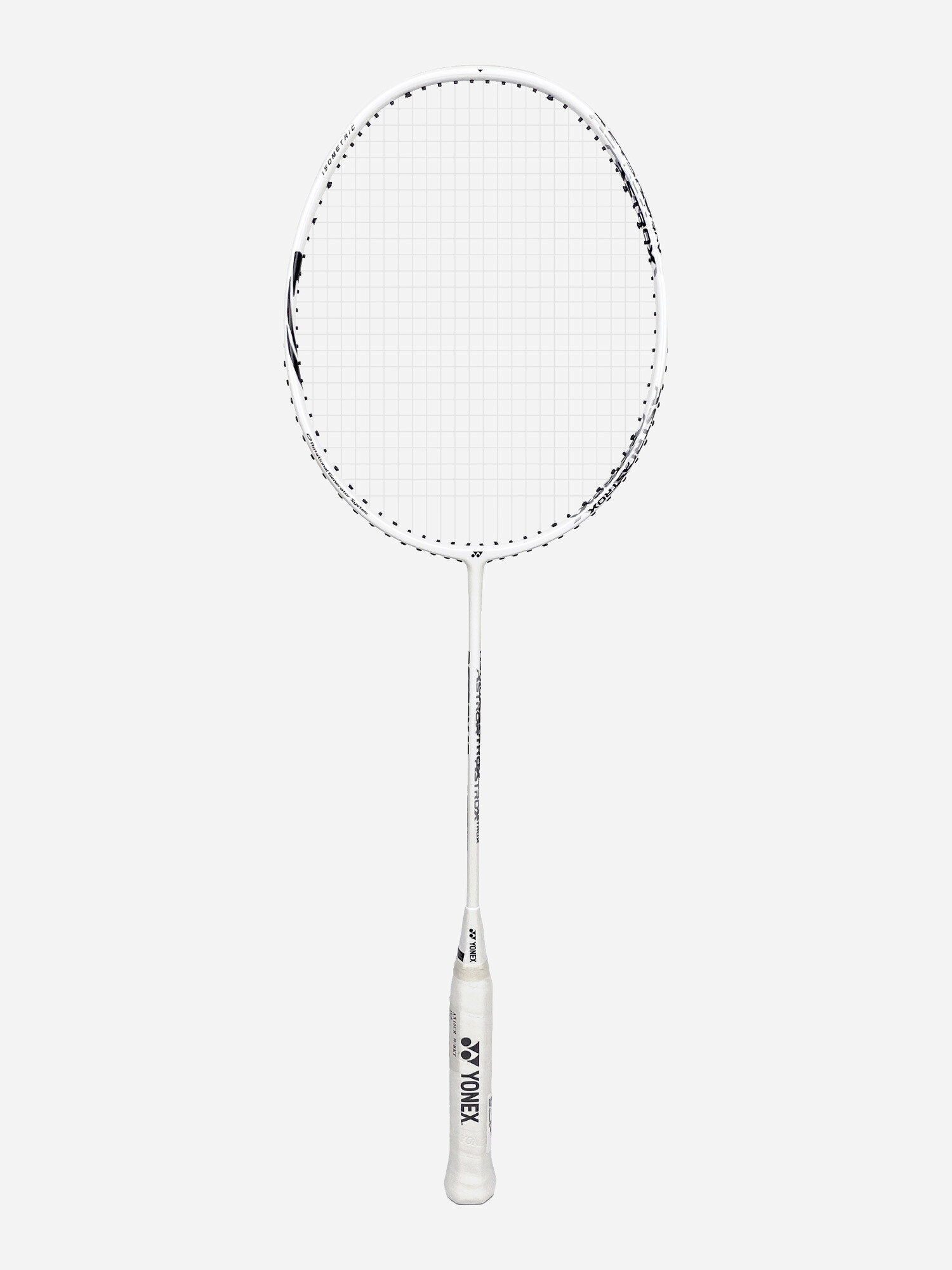 Ракетка для бадминтона Yonex Astrox 10 с натяжкой, White/Black, 4U/5G