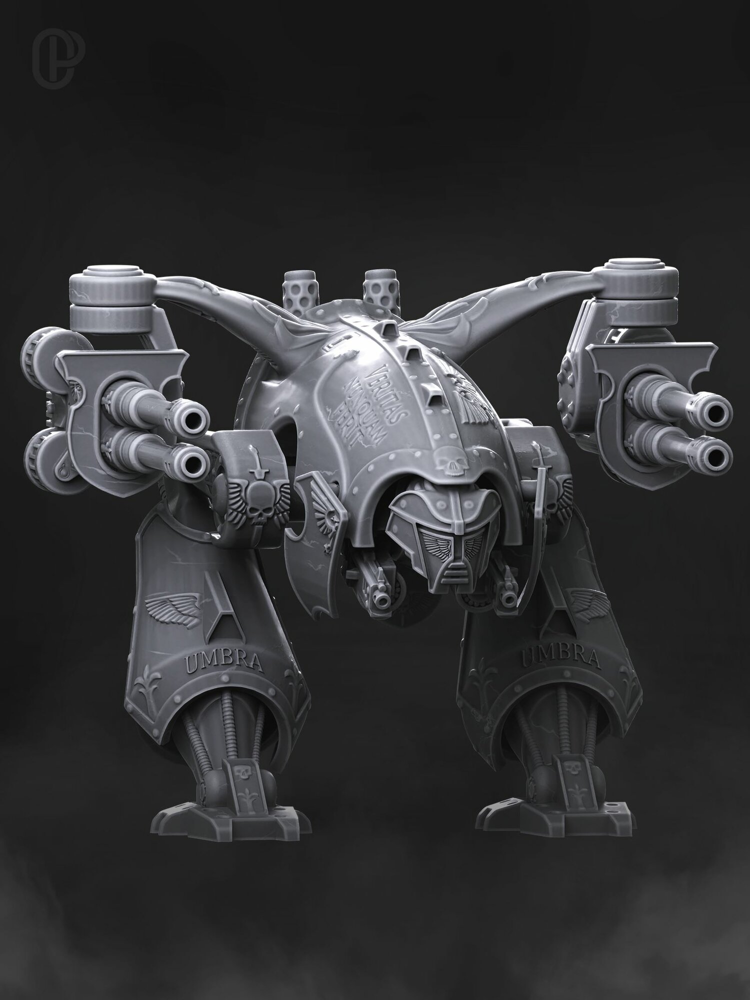 Миниатюра Umbra Dreadnought / Вархаммер 40000 - Warhammer 40K (60мм)