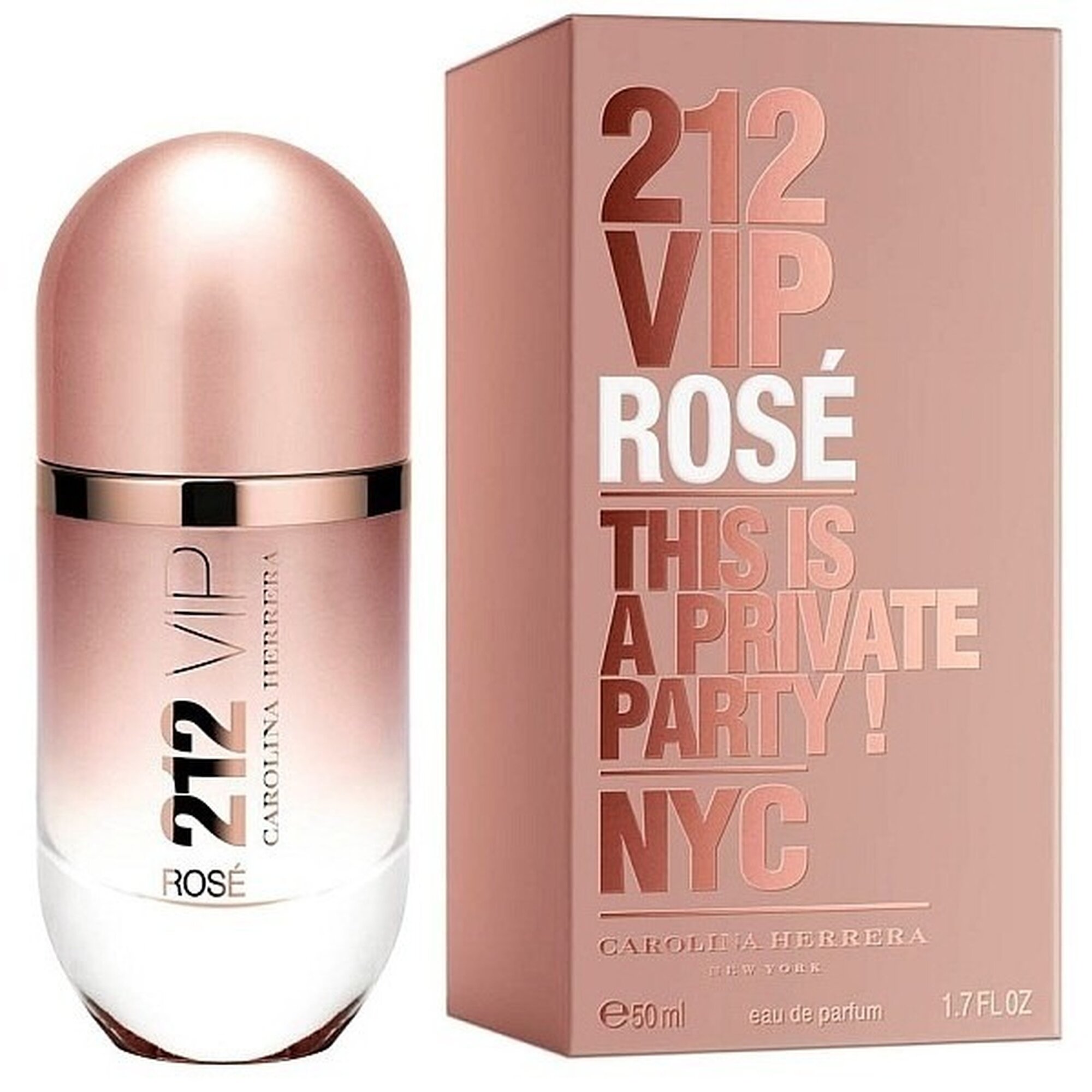 CAROLINA HERRERA 212 VIP Rose Парфюмерная вода для женщин 30 ml