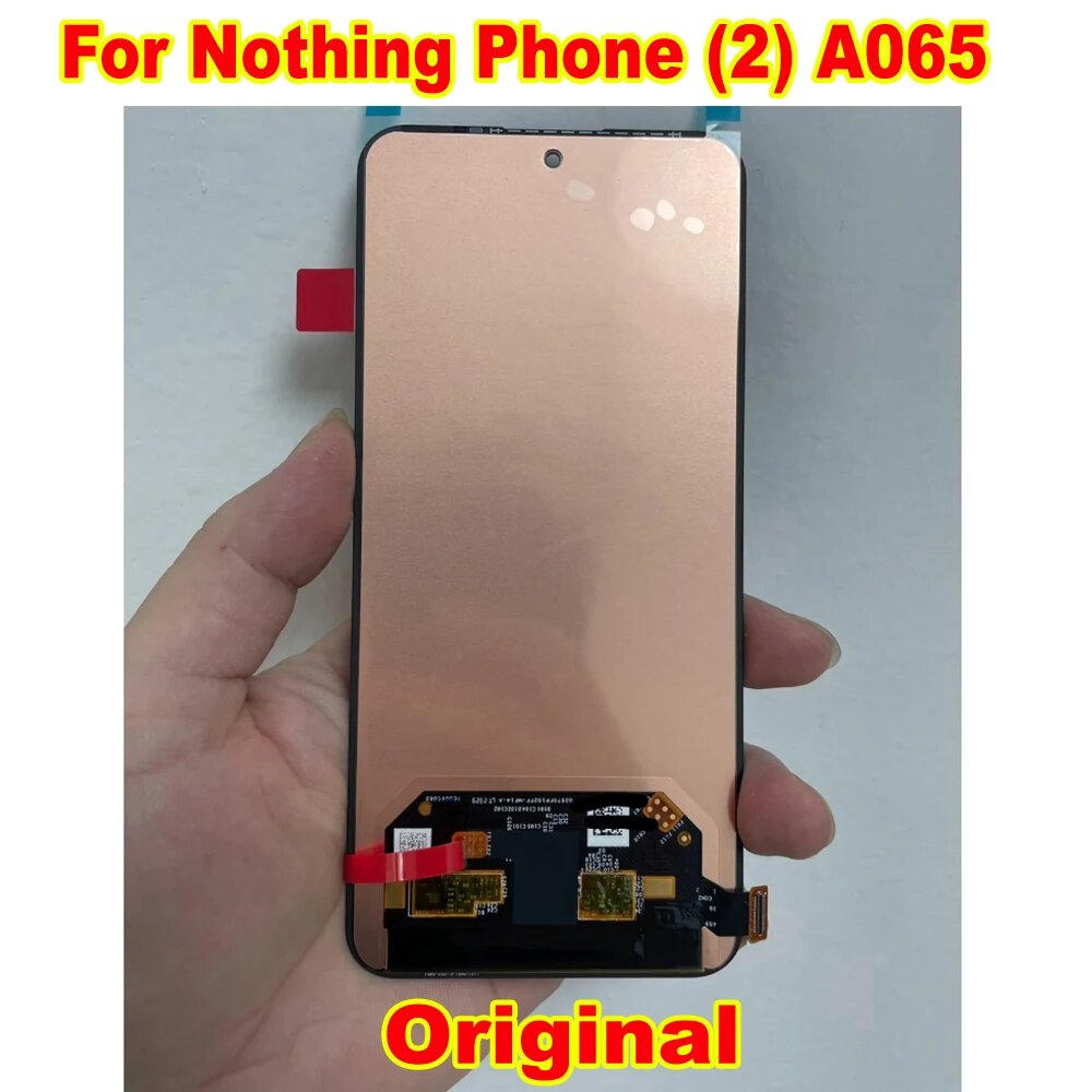 Оригинальный OLED-дисплей 6,7 дюйма 120 Гц для Nothing Phone 2 A065, сенсорный экран в сборе с дигитайзером и датчиком (Pantalla)