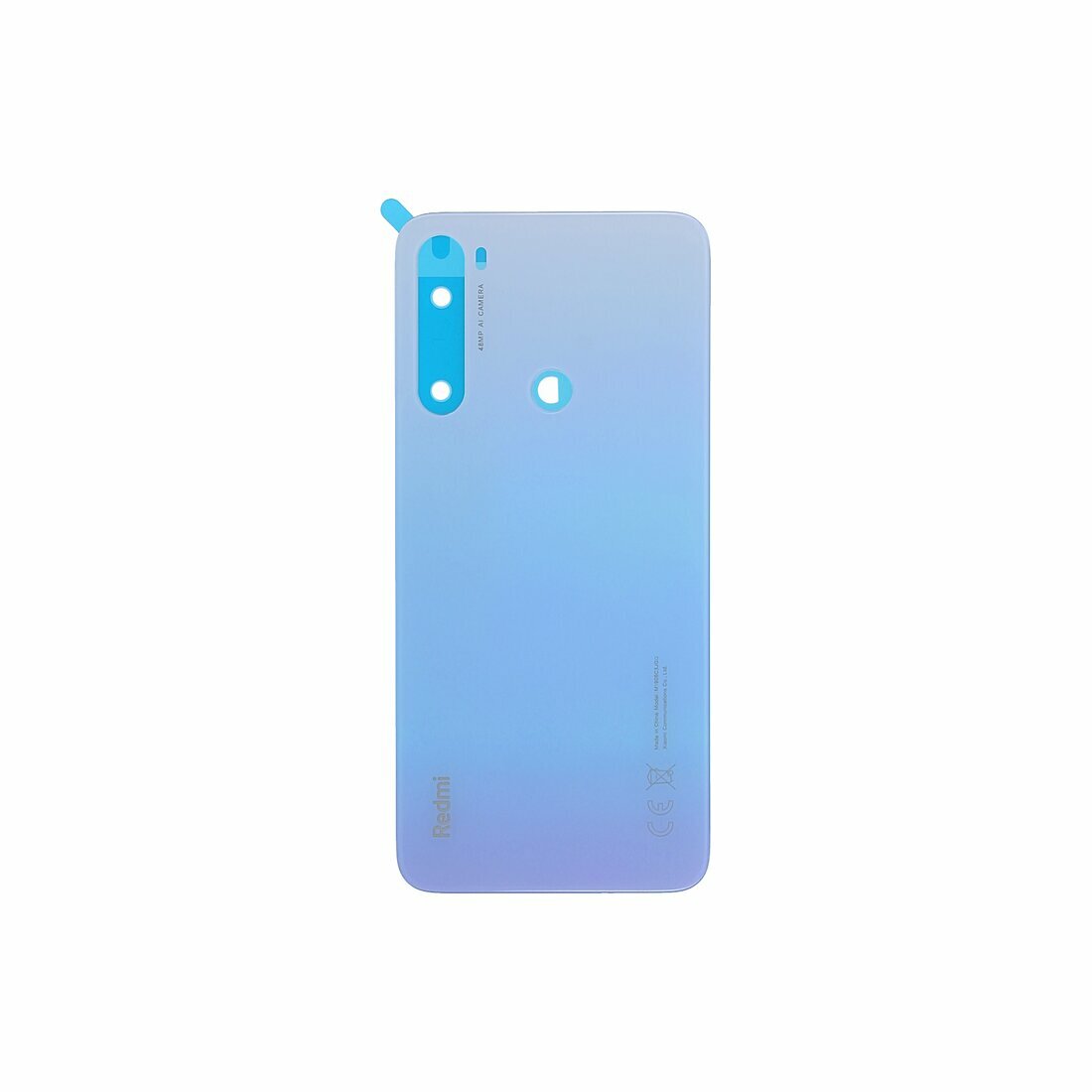 Задняя крышка для Xiaomi Redmi Note 8 2021 белая