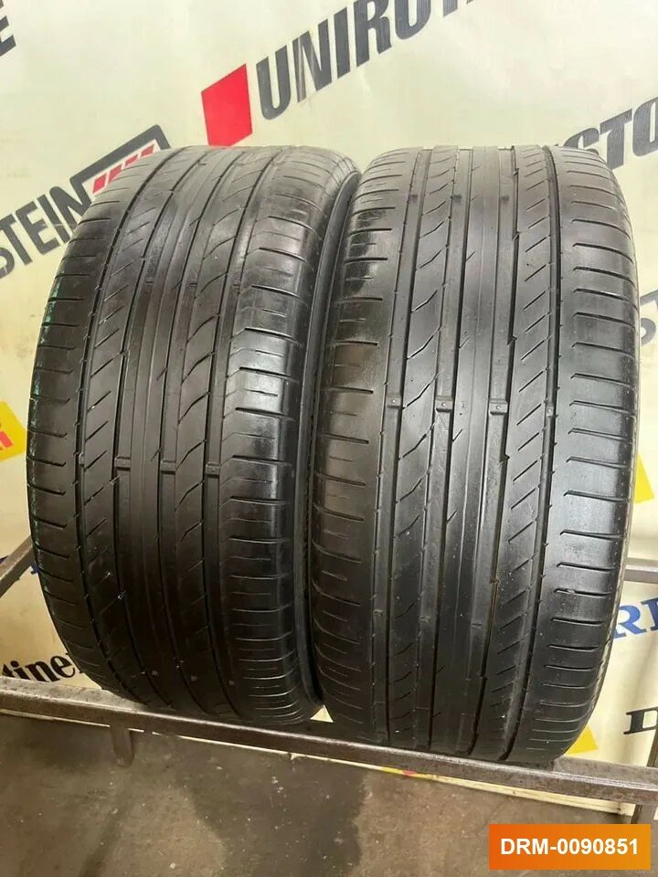 Комплект (2 шт) летних БУ шин Continental ContiSportContact 5 245/45 R18 30% износ 7324196701