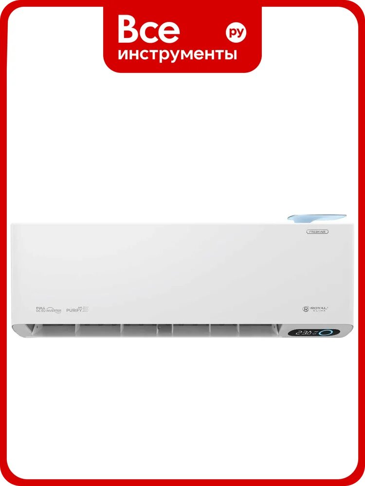 Инверторная сплит-система Royal Clima бризер ROYAL FRESH STANDARD Full DC EU Inverter RCI-RFS28HN/IN/RCI-RFS28HN/OUT