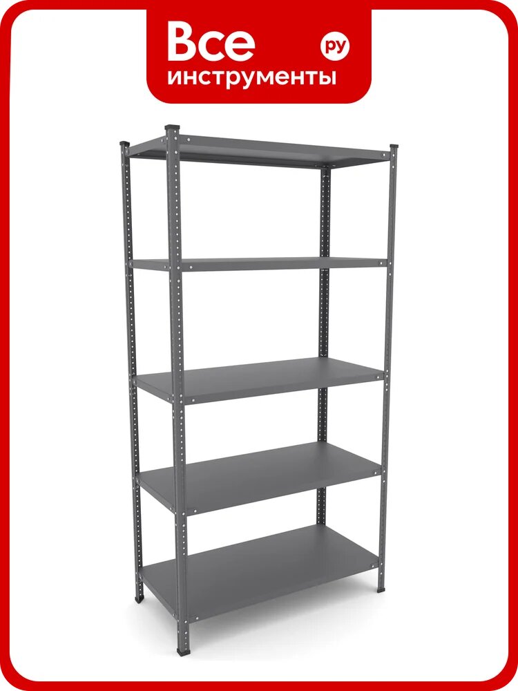 Стеллаж Everest 150-50/100/220-6-C (Разборный) RAL 7015 STC150/50/100/220/6RAL7015