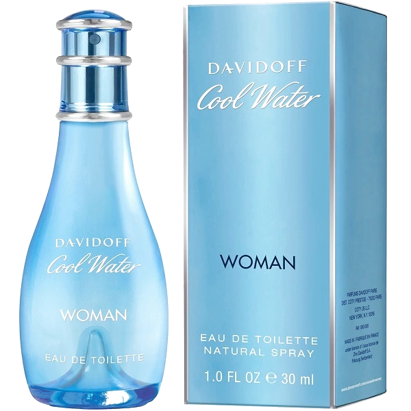 Davidoff Cool Water туалетная вода для женщин 30 мл - Давидофф Кул Ватер женский аромат