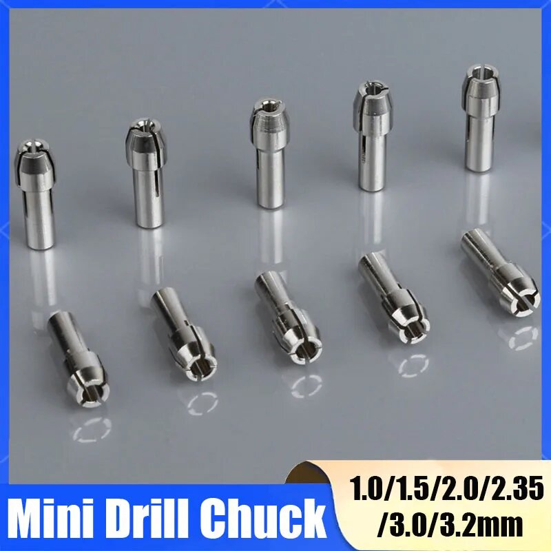 Мини-патроны для Dremel (6 шт.), 4.2 мм, нержавеющая сталь 3.0mm(3Pcs)