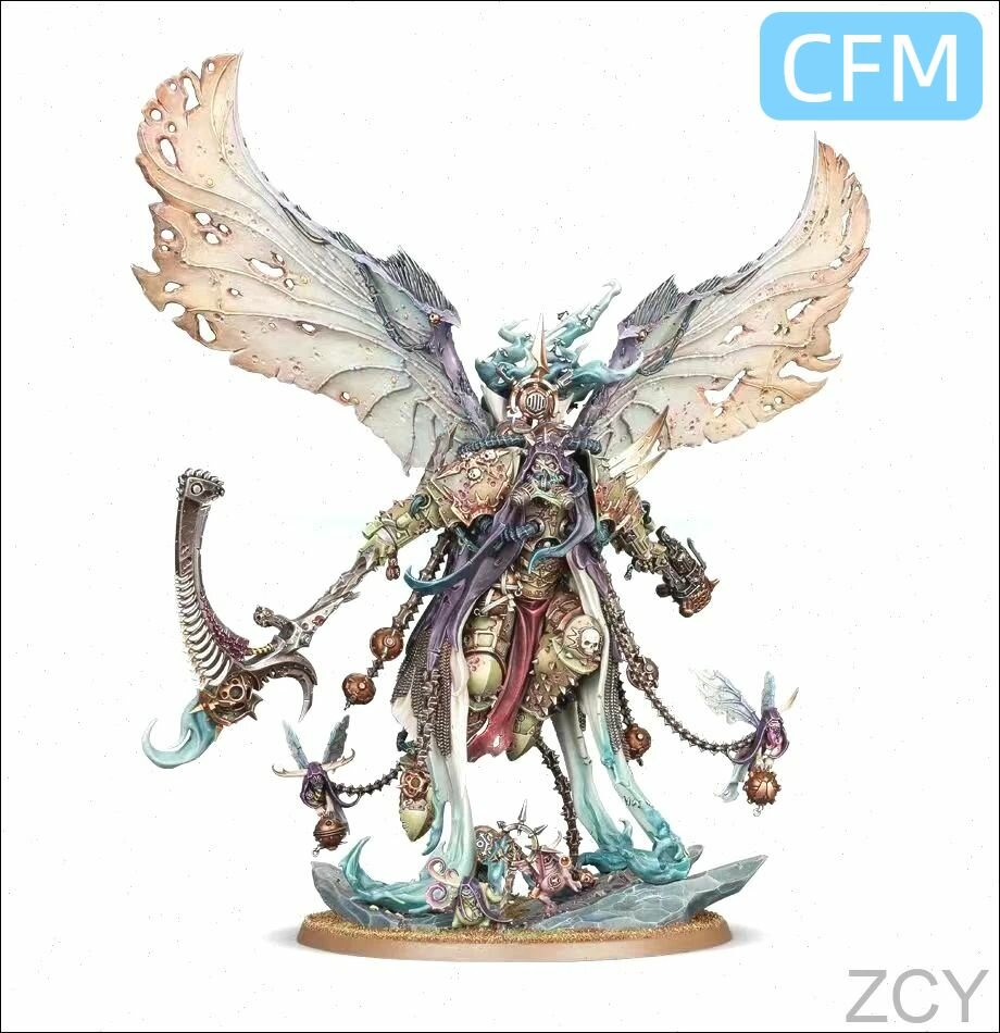 Death Guard Mortarion / Warhammer 40000 миниатюры / Вархаммер 40к смола