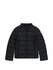 Куртка GUESS Logo-print quilted jacket, размер 8 лет, черный/серый металик