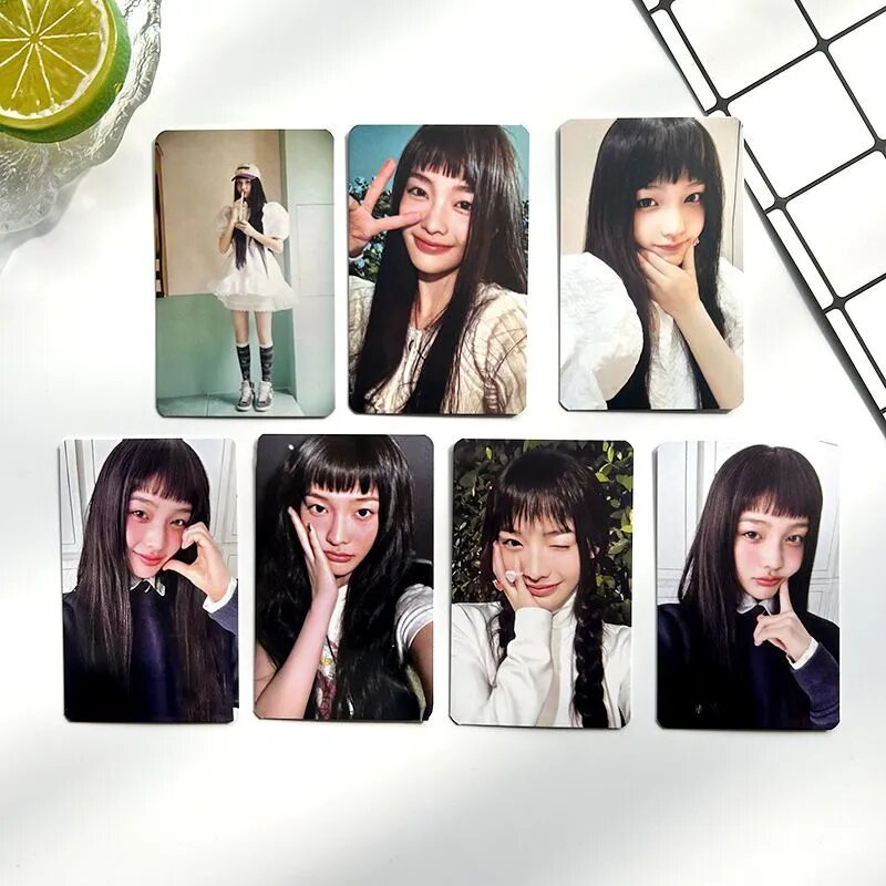 Карточки ILLIT k-pop карточки коллекционные Фотокарточки 54 * 86 мм 7 шт