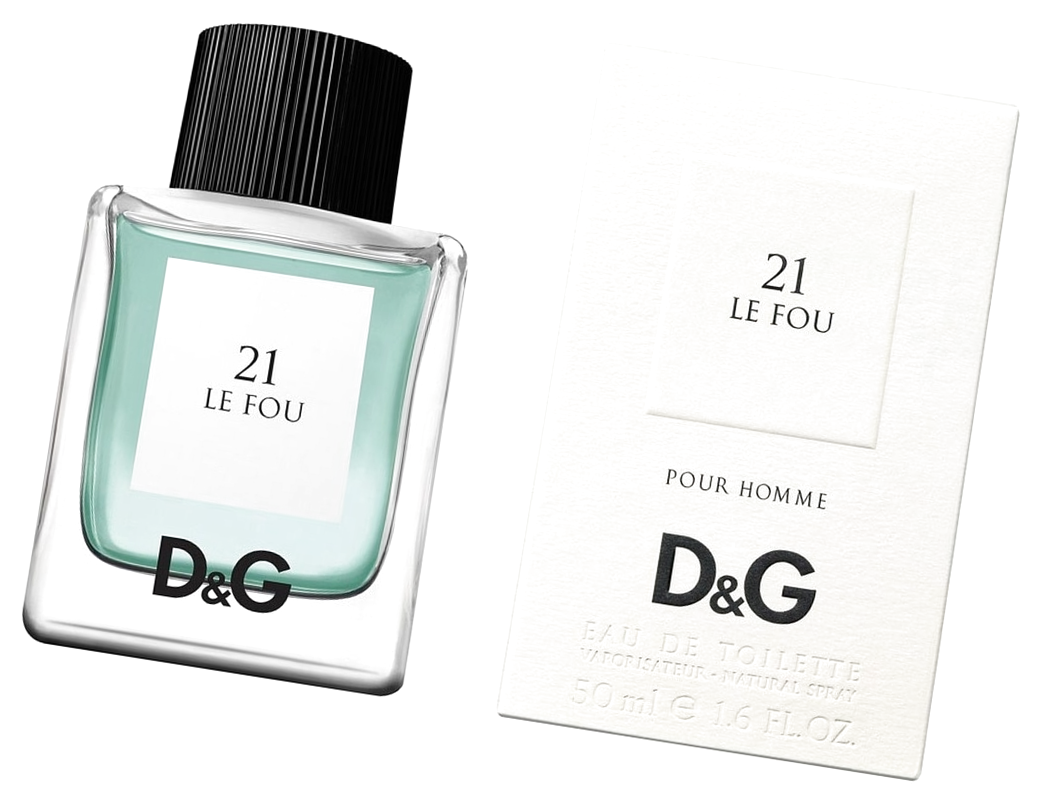 Туалетная вода унисекс D and G Anthology Le Fou 21 50 мл - Дольче Габбана Д Г Антолоджи Шут