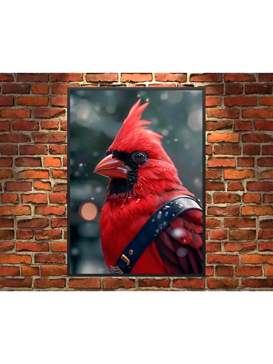Кардинал Берд-полицейский 3, Плакат 30x42см