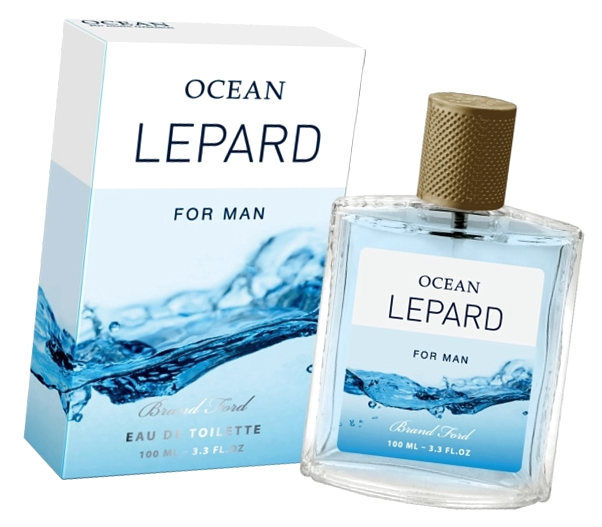 Туалетная вода мужская Дельта парфюм Океан Лепард 100 мл / Ocean Lepard