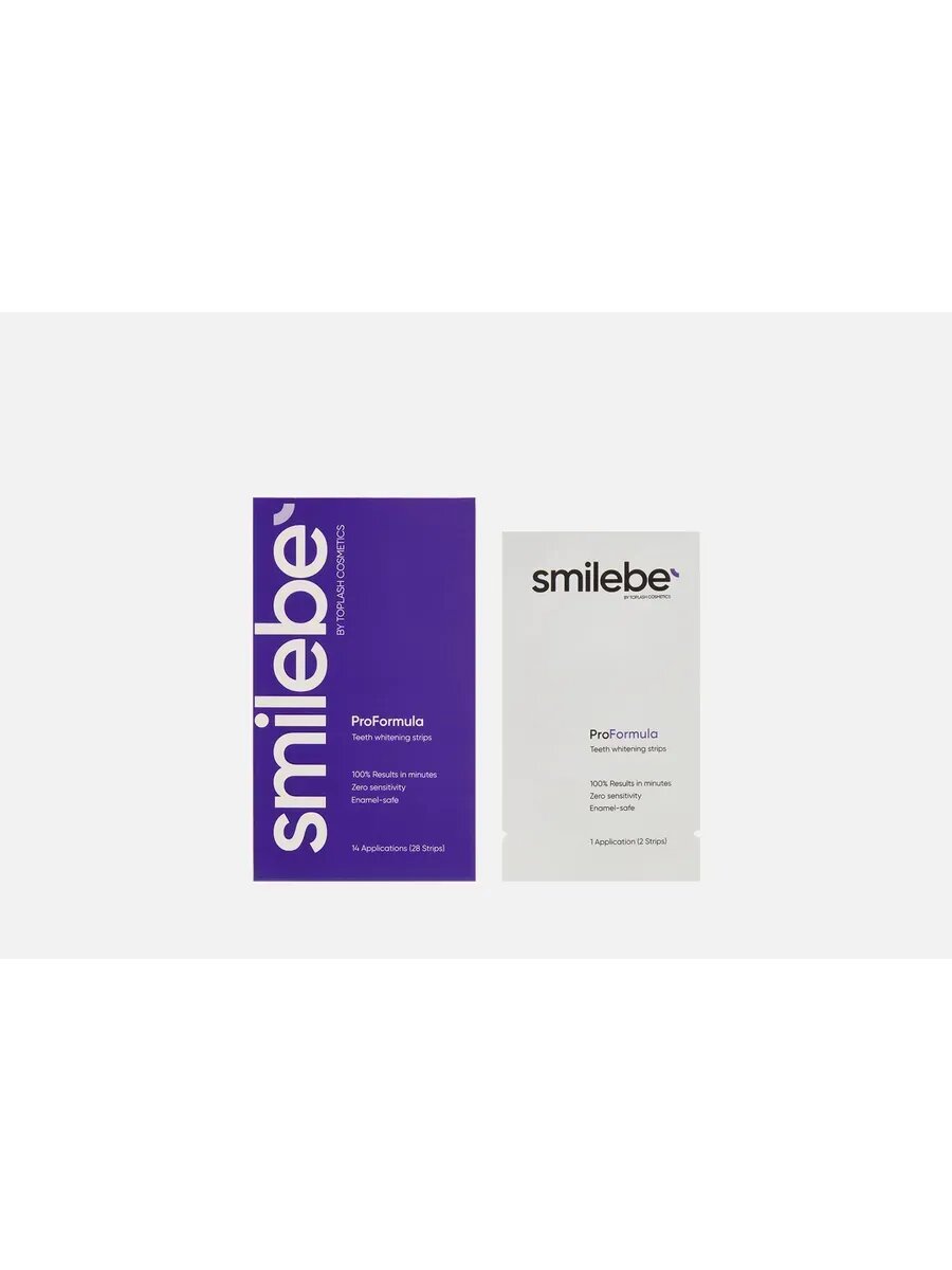 SMILEBE ProFormula Отбеливающие полоски для зубов