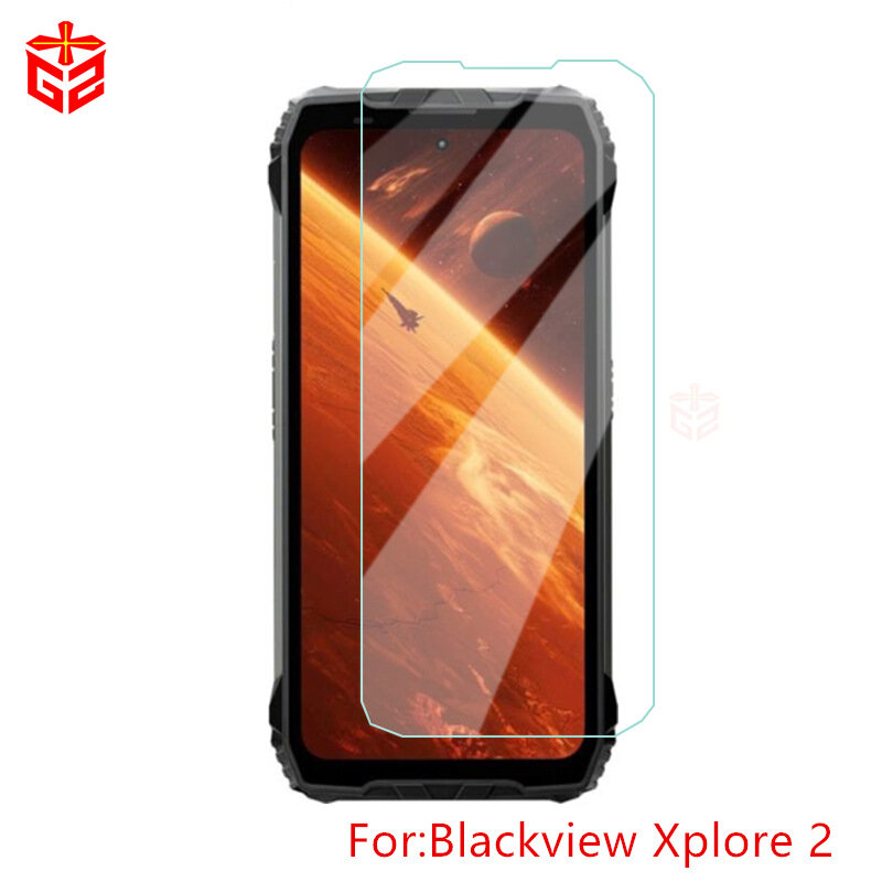 Защитное противоударное стекло MyPads Forti Glass на Blackview Xplore 2, с олеофобным покрытием (только на плоскую поверхность экрана, не закрывает.