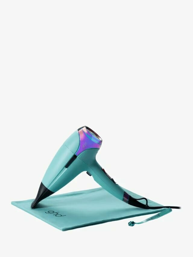 Фен ghd Helios Mystic Aqua - лимитированный набор с чехлом для хранения