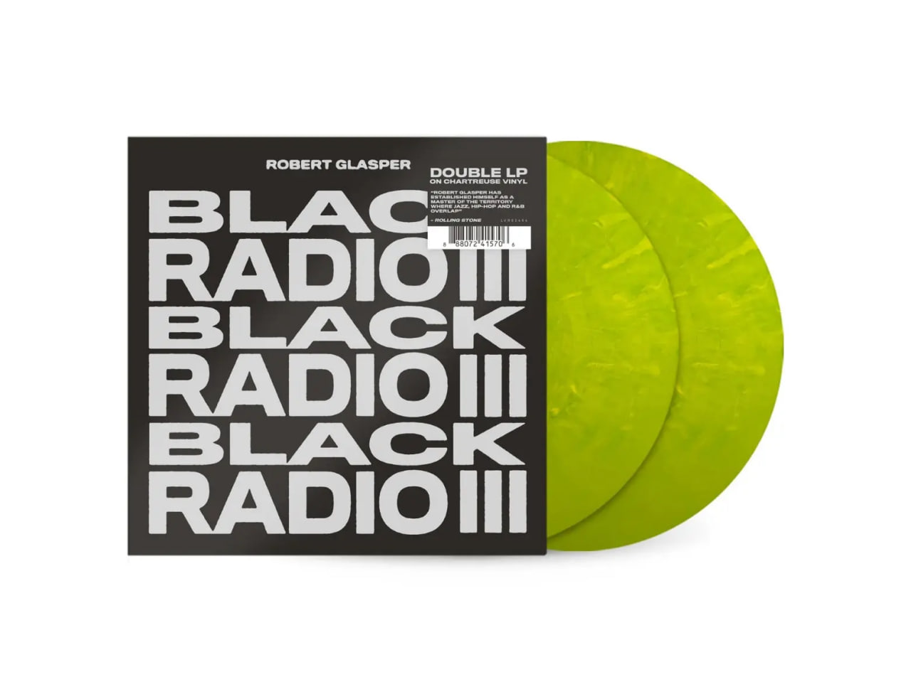 Robert Glasper - Black Radio 3 - Green 2LP - новая виниловая пластинка