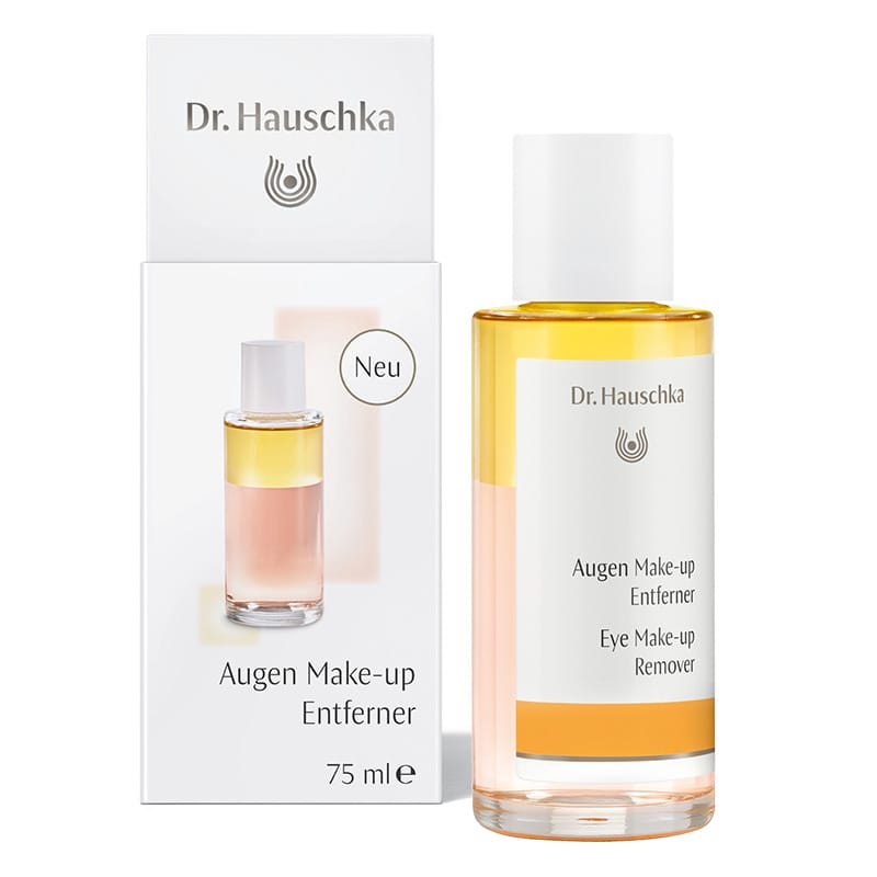 Средство для снятия макияжа Dr Hauschka Eye Make Up Remover, двухфазная жидкость для снятия макияжа с глаз, 75 мл