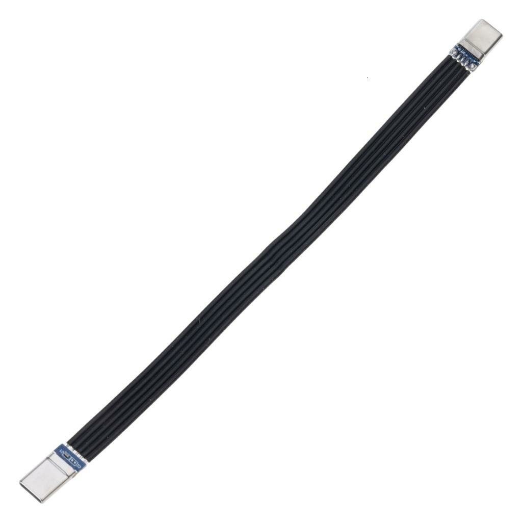 USB-C кабель для зарядки и передачи данных 480M, 15cm - Двойная прямая головка