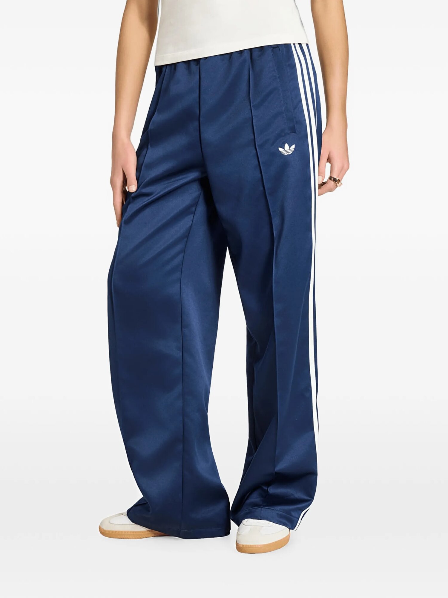 Брюки adidas Satin SST loose track pants