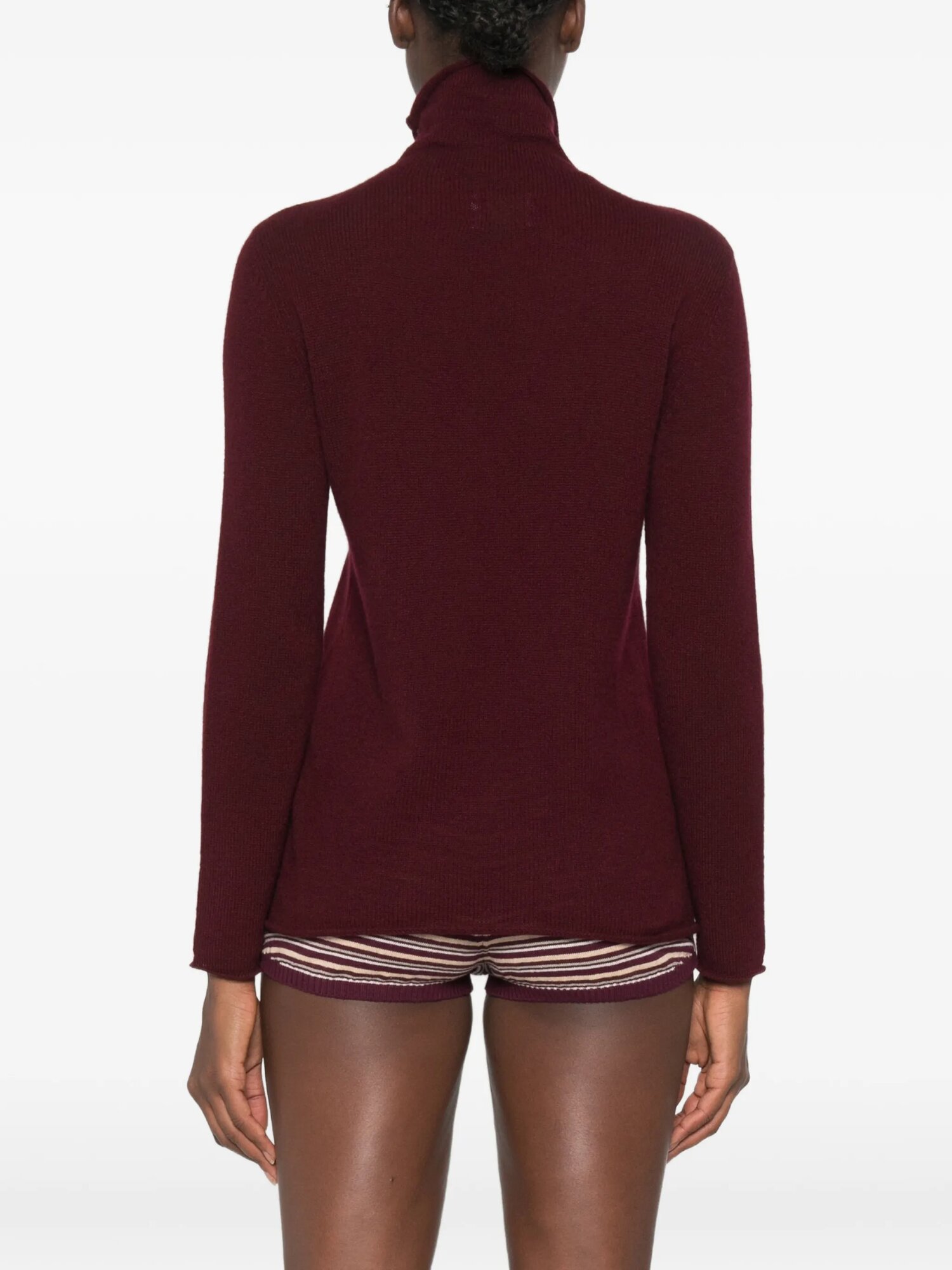 Свитер BE YOU Roll-neck wool sweater, размер 44, , purple — фото 1