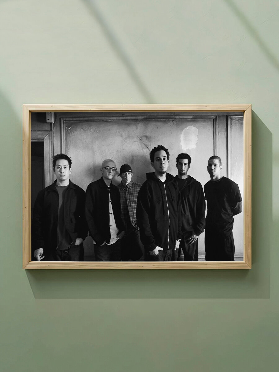 Постер, плакат на стену "Linkin Park Рок Группа" 42 см х 29,7 см (А3), Без Рамы