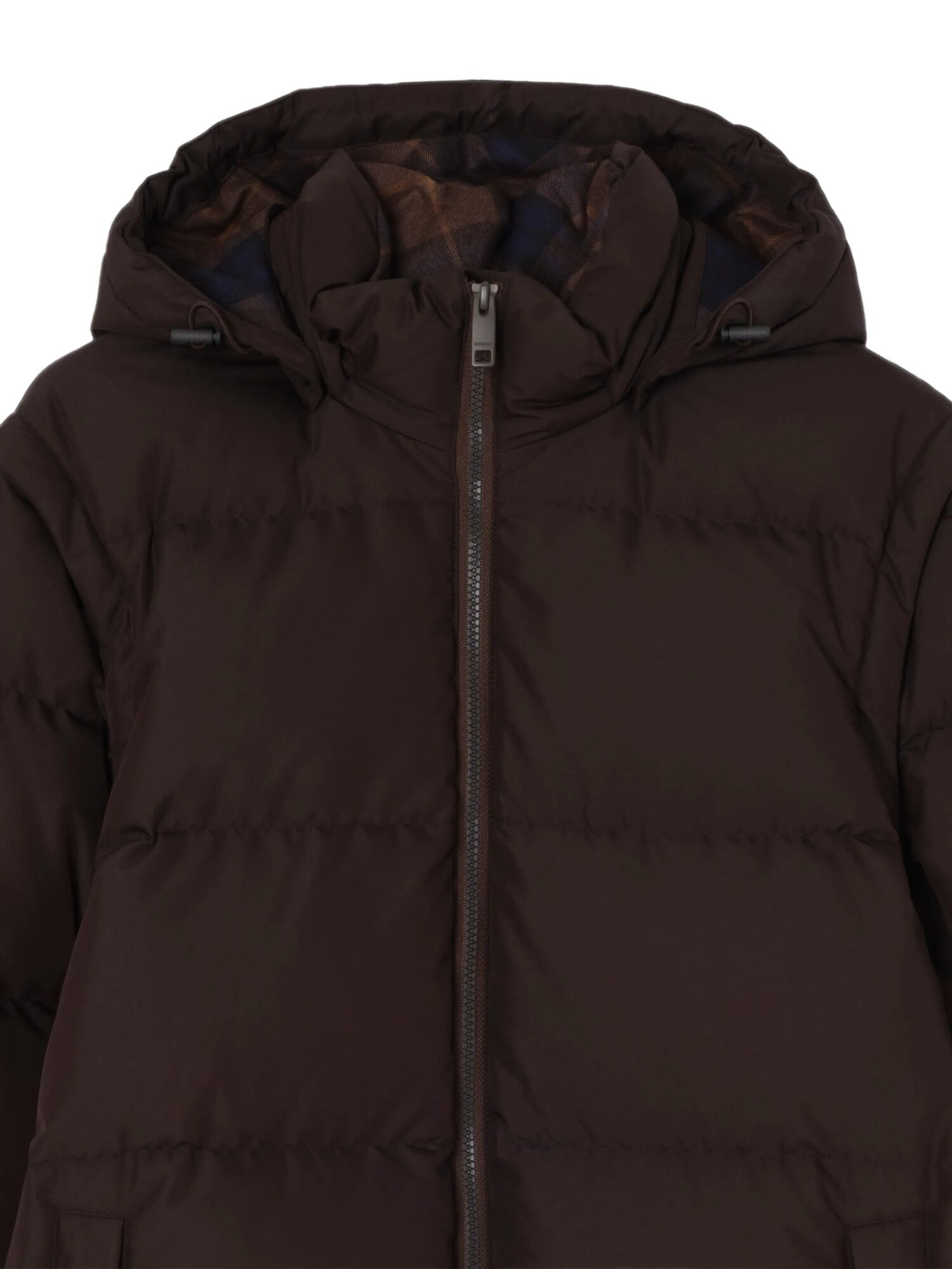 Куртка BURBERRY Detachable-sleeve puffer jacket, размер 56, коричневый — фото 1