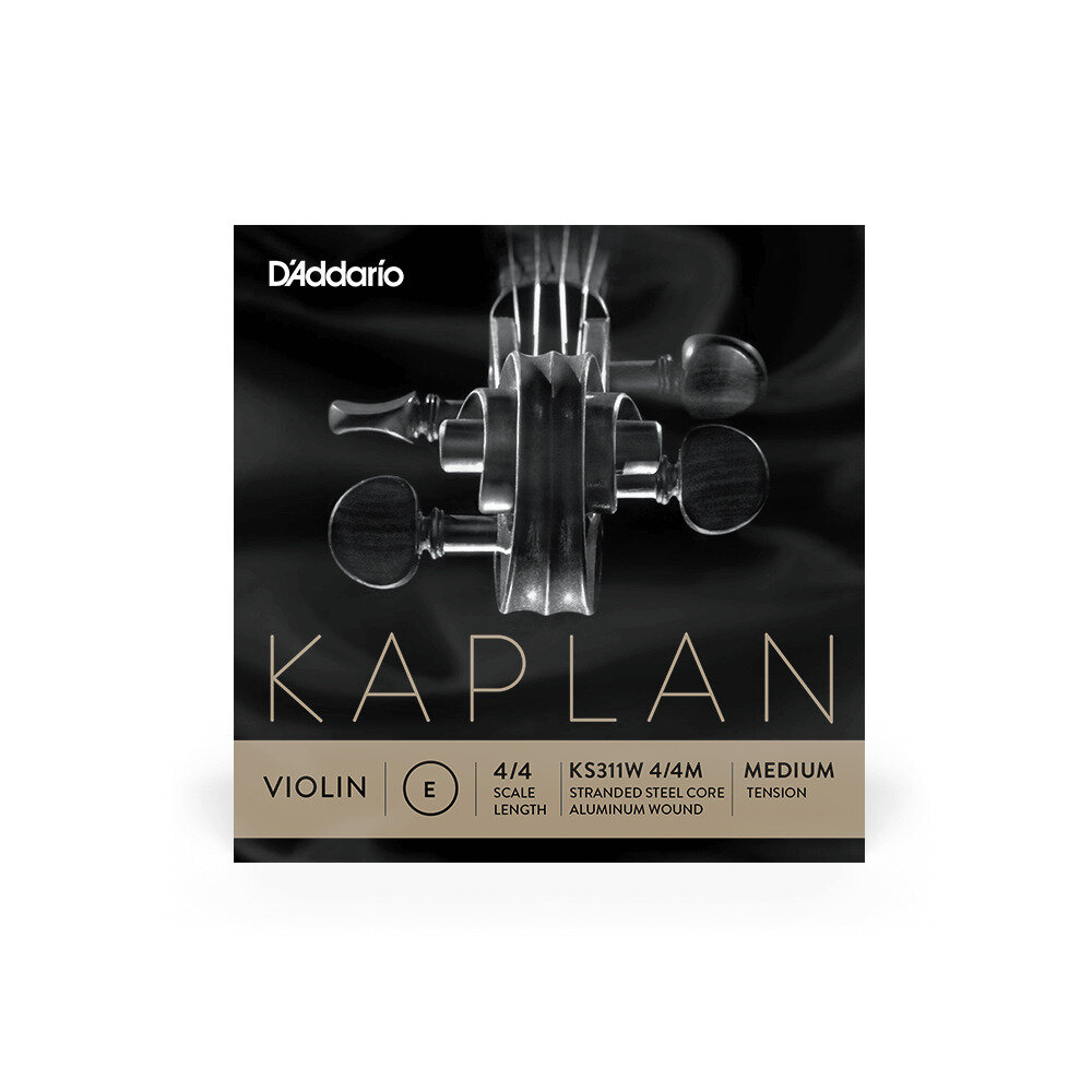 Струна для скрипки E4/4 D'ADDARIO KS311W 4/4M Medium среднее натяжение