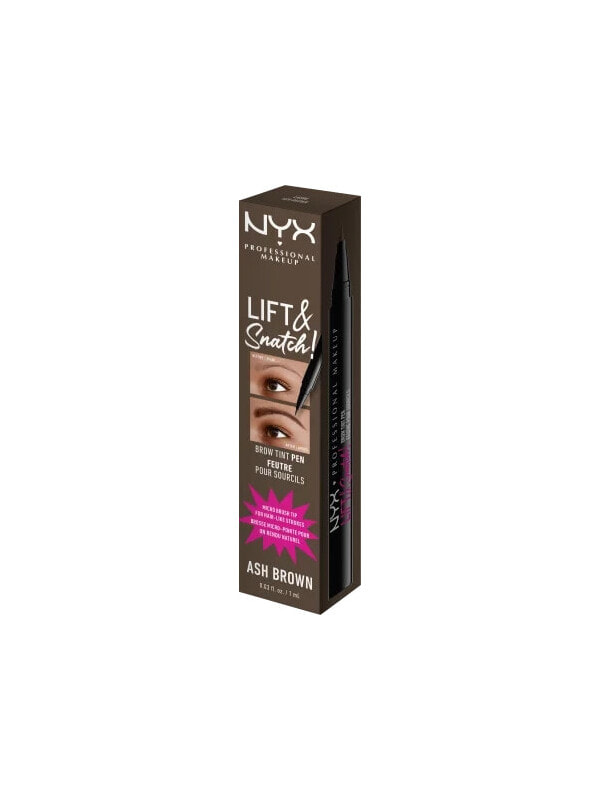 Карандаш для бровей NYX Professional Makeup Lift and Snatch Brow Tint Pen, 06 Ash Brown