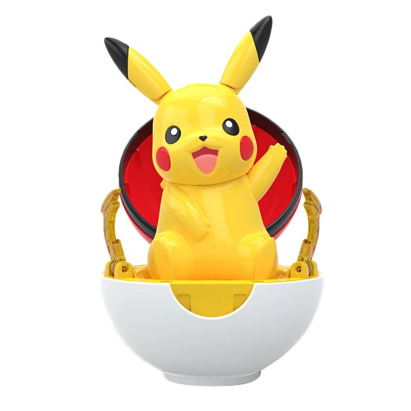 Pikachu в Poké Ball, фигурка Покемон, Желтый