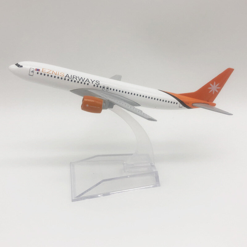 16 см модель самолета Боинг 737-300 авиакомпания Монголия езмис Коллекционная модель