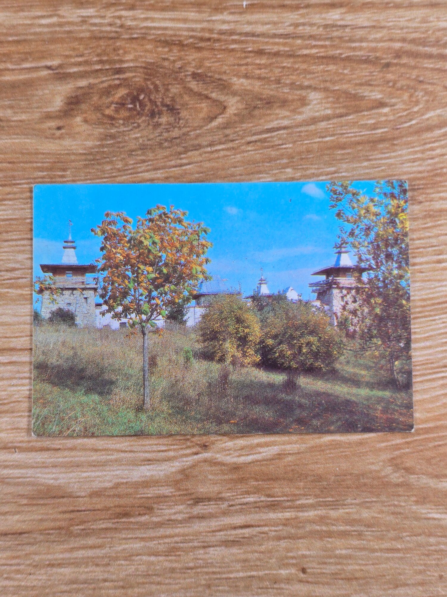 Винтажный карманный календарик 1986