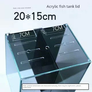 20x15 см Акриловая крышка для аквариума - Нетоксичная прозрачная дышащая крышка